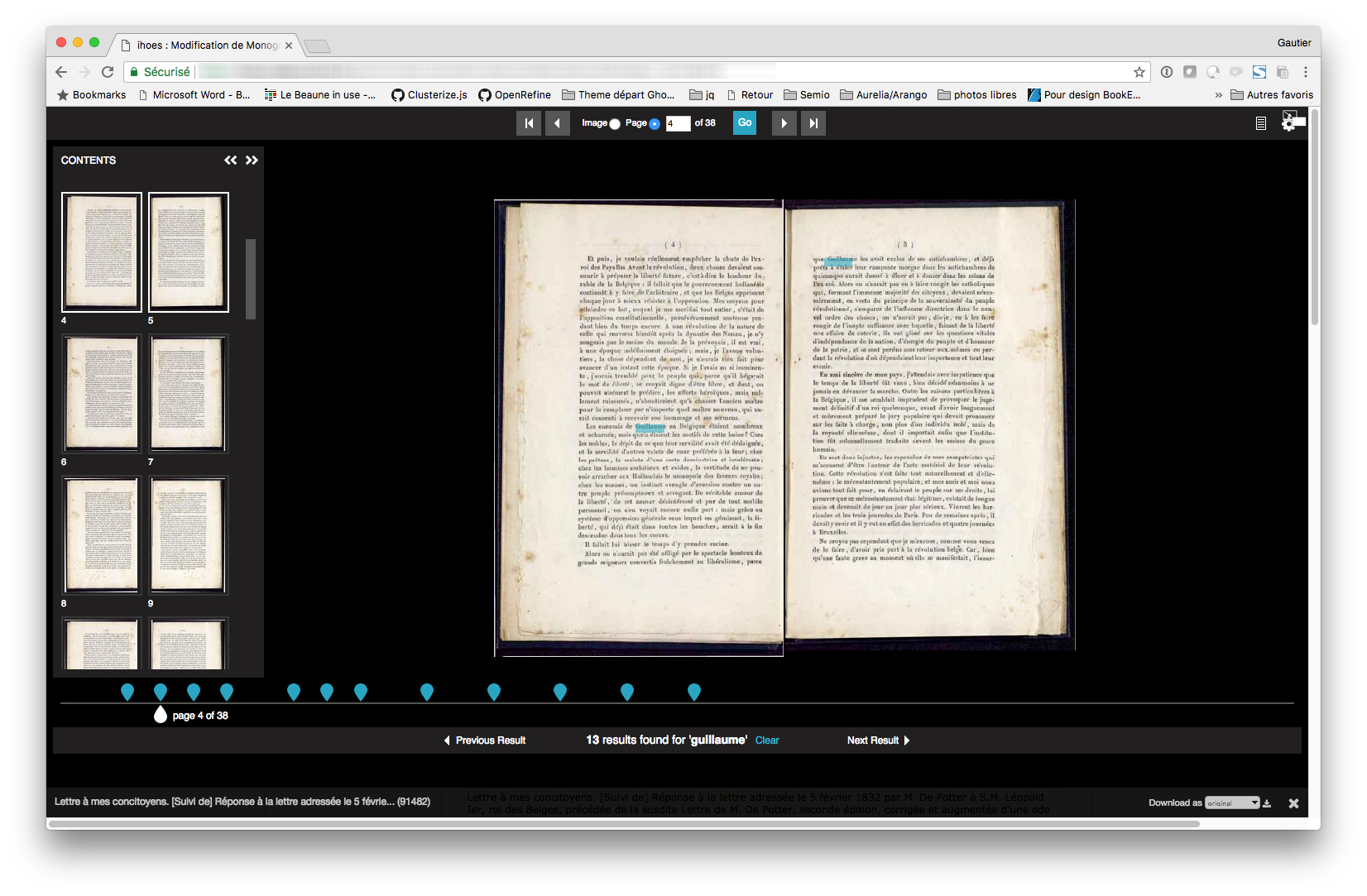 Recherche plein texte dans les PDF au sein de CollectiveAccess